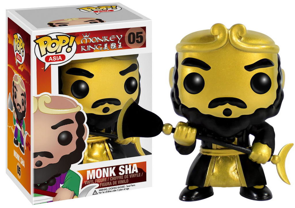 Figurine Pop The Monkey King #5 pas cher : Monk Sha or