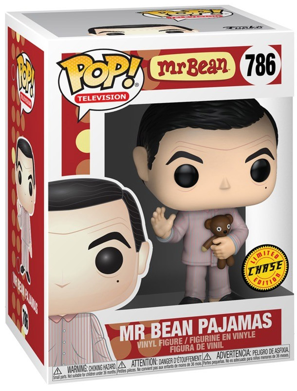Figurine Pop Mr Bean #786 pas cher : M. Bean Pyjamas Ours en peluche ...