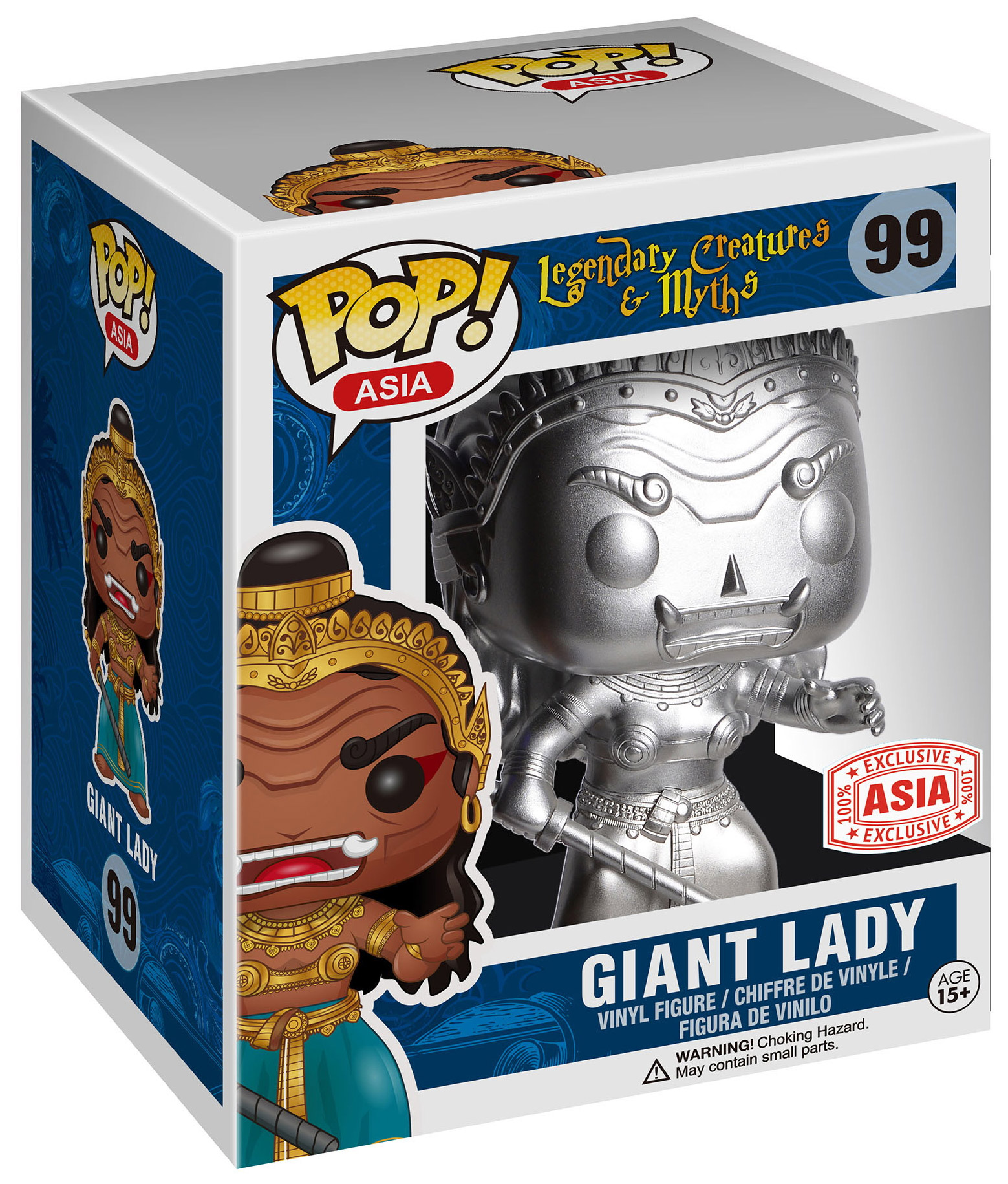 Figurine Pop Créatures légendaires et mythes #99 pas cher : Giant Lady ...