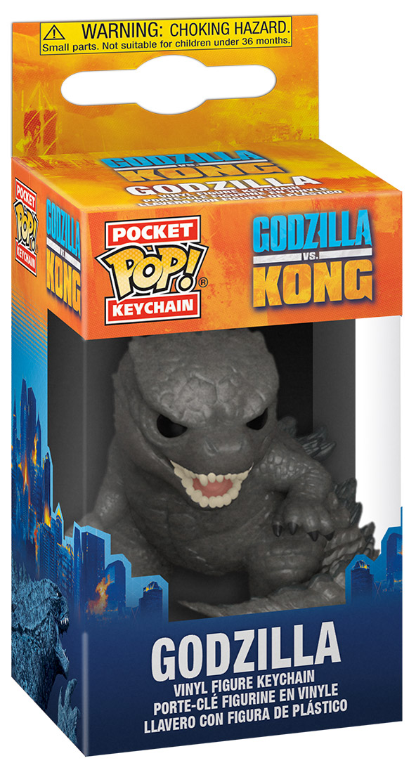Figurine Pop Godzilla vs Kong pas cher : Godzilla - Porte clés Figurine Pop Godzilla vs Kong pas cher : Godzilla - Porte clés