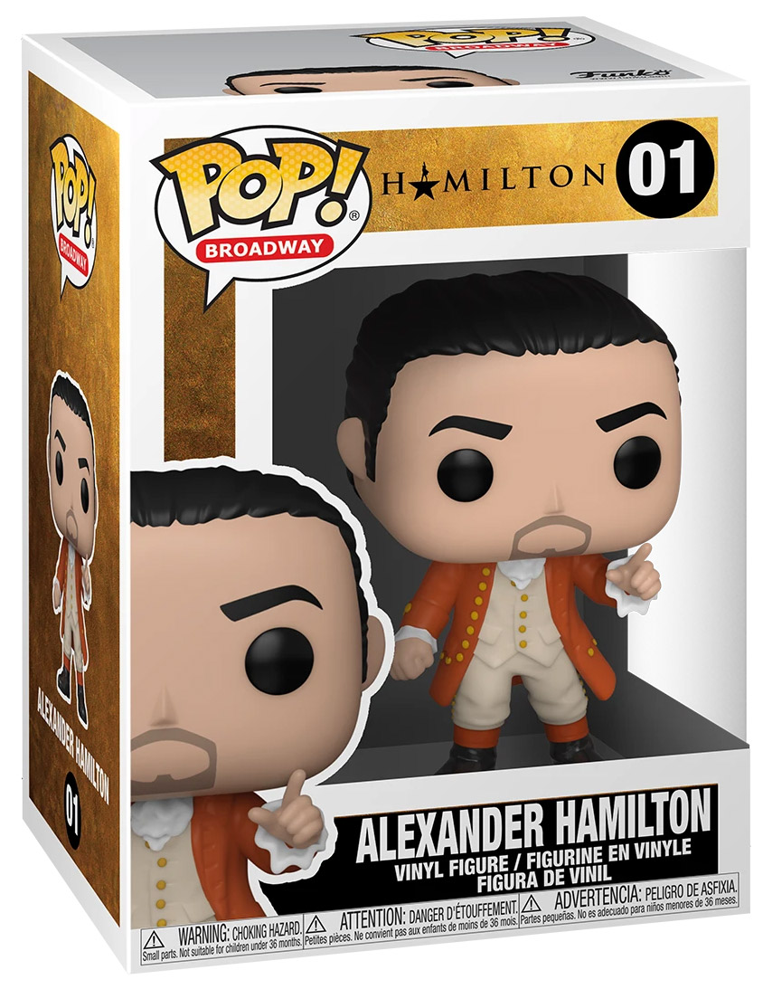 Figurine Pop Hamilton: An American Musical #1 pas cher : Alexander Hamilton