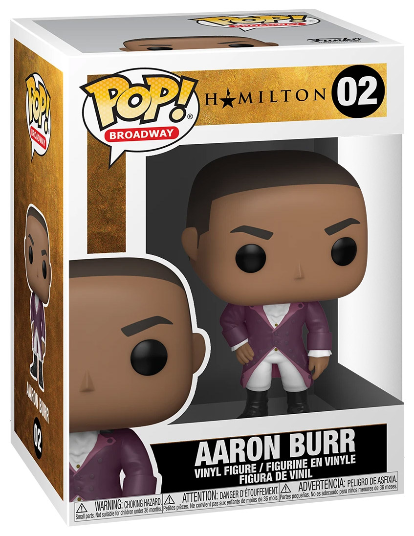 Figurine Pop Hamilton: An American Musical #2 pas cher : Aaron Burr
