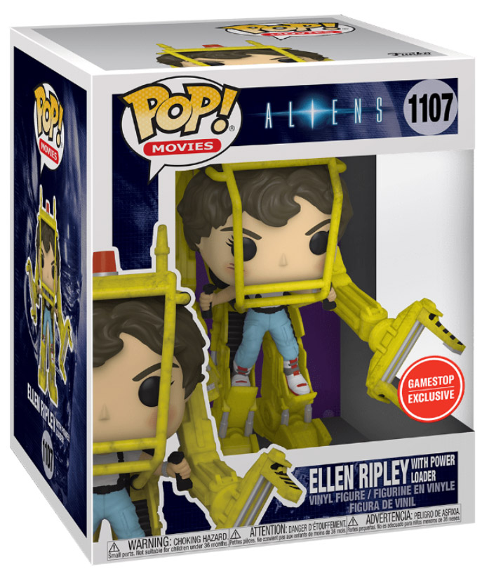 Figurine Pop Alien #1107 pas cher : Ellen Ripley avec Power Loader - 15 cm