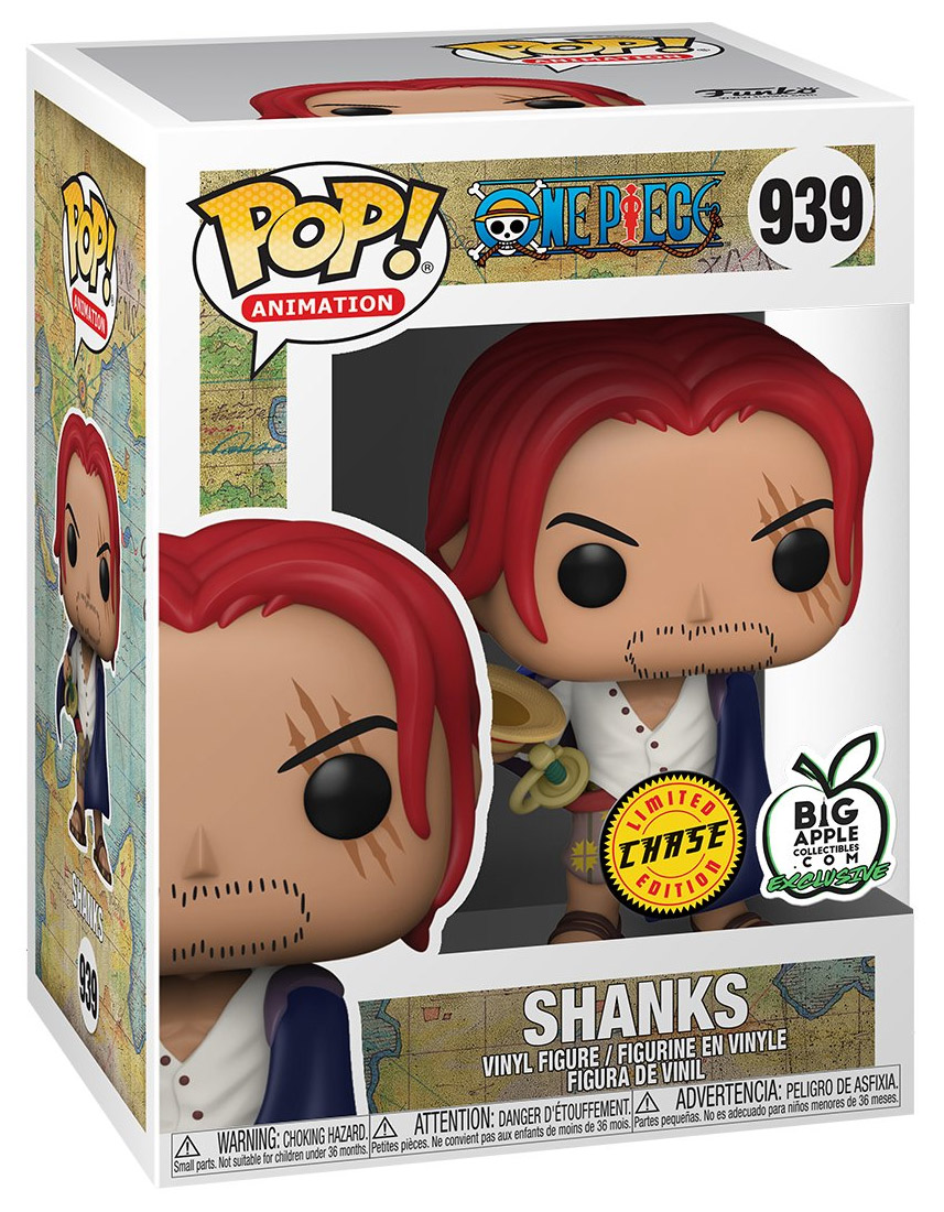 Figurine Pop One Piece #939 pas cher : Shanks [Chase]