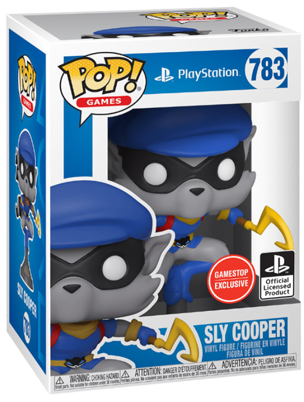 Figurine Pop PlayStation #783 pas cher : Sly Cooper