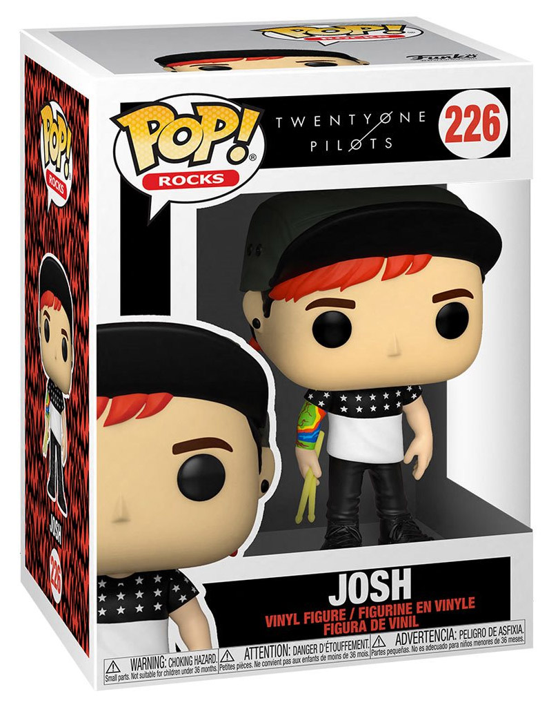 Figurine Pop Twenty One Pilots #226 pas cher : Josh Dun