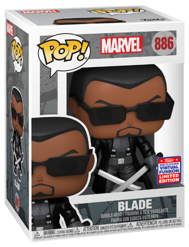 Figurine Pop Marvel Comics #886 pas cher : Blade