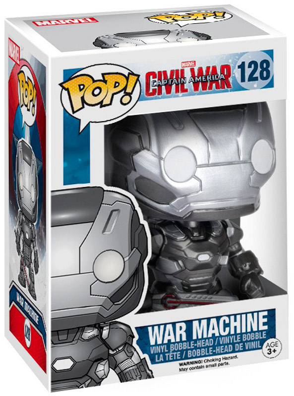 Figurine Pop Captain America : Civil War [Marvel] #128 pas cher : War ...