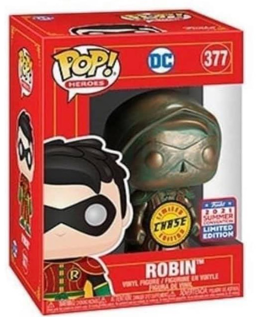 Figurine Pop DC Comics #377 pas cher : Robin - Imperial Palace [Chase]