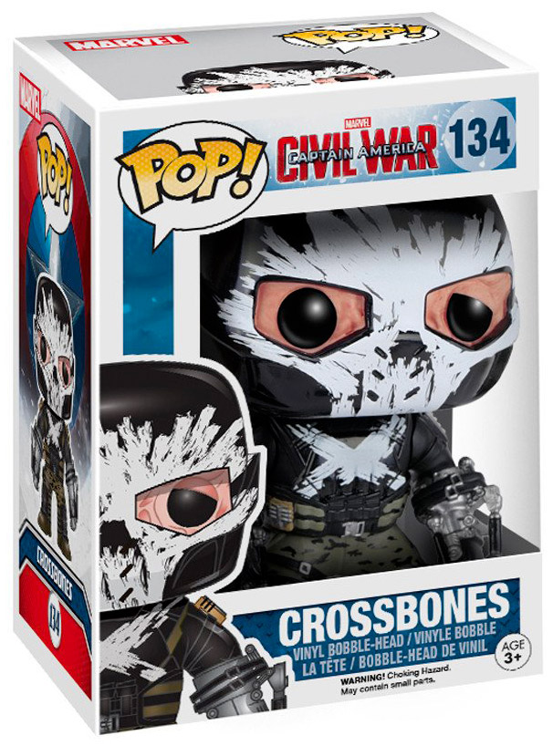 Figurine Pop Captain America : Civil War [Marvel] #134 pas cher ...
