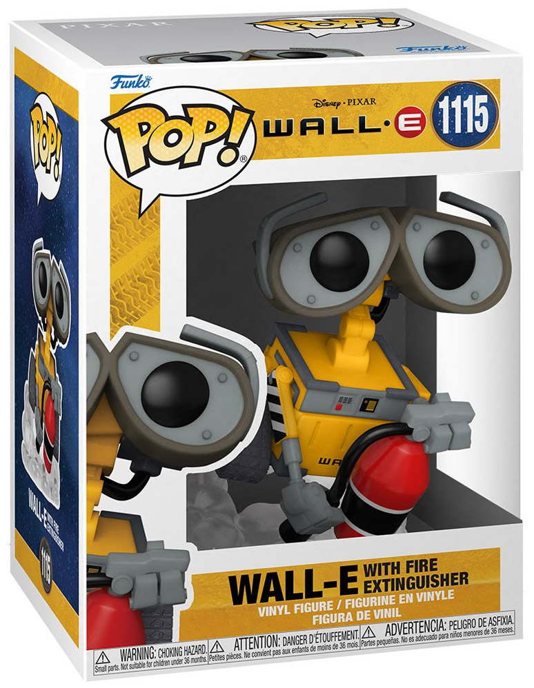 Figurine Pop WALL-E [Disney] #1115 pas cher : Wall-E avec extincteur