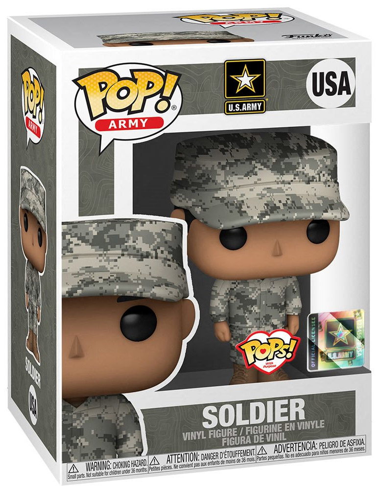 Figurine Pop U.S Army pas cher : Soldat armée de terre