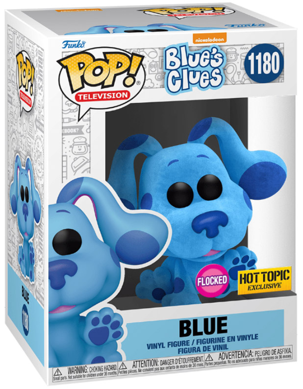 Figurine Pop Blue et ses amis #1180 pas cher : Bleue - Flocked