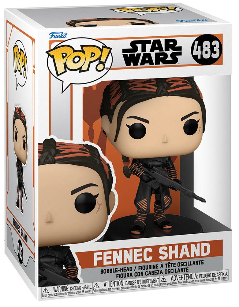 Figurine Pop Star Wars : Le Mandalorien #483 pas cher : Fennec Shand