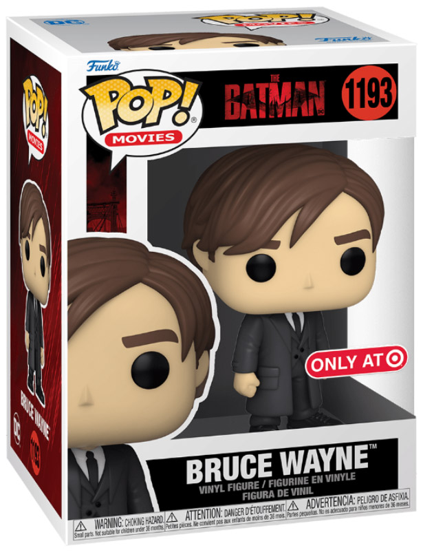 Figurine Pop The Batman 2022 1193 pas cher Bruce Wayne