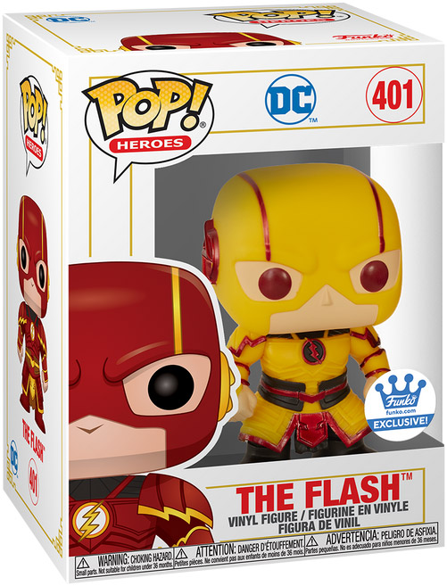 Figurine Pop DC Comics #401 pas cher : Flash inversé