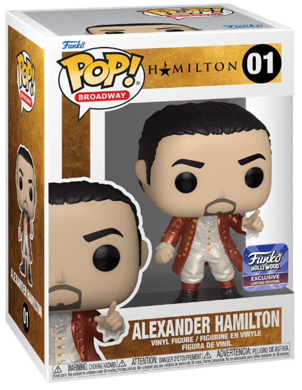 Figurine Pop Hamilton: An American Musical #1 pas cher : Alexander ...