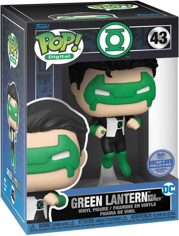 Figurine Pop Green Lantern #43 pas cher : Green Lantern Kyle Rayner ...