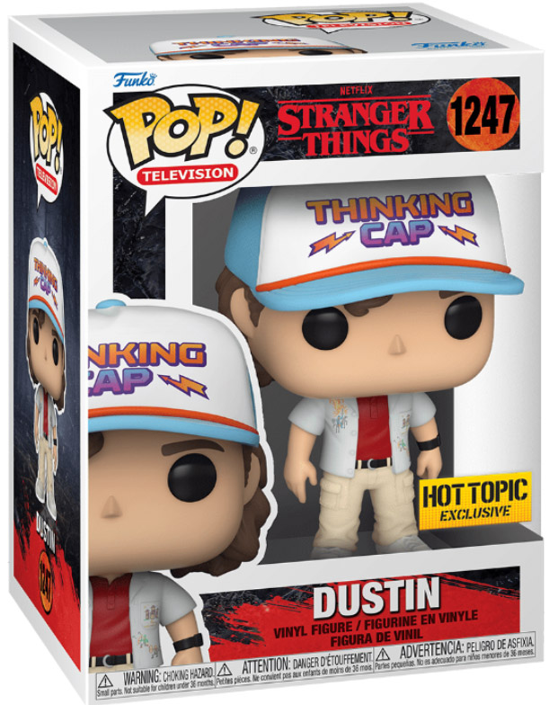 Figurine Pop Stranger Things #1247 pas cher : Dustin