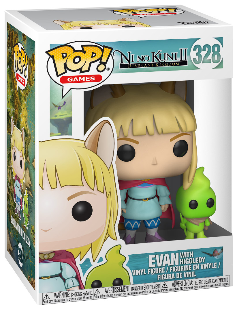 Figurine Pop Ni No Kuni 2 328 Pas Cher Evan Avec Higgledy