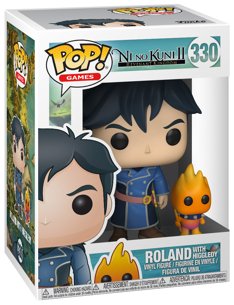 Figurine Pop Ni No Kuni 2 #330 pas cher : Roland avec Higgledy