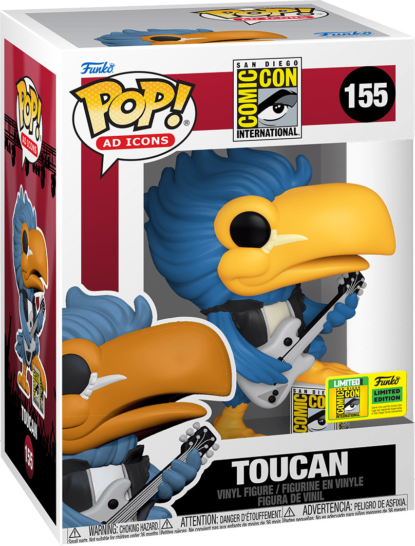 Figurine Pop Comic Con San Diego #155 pas cher : Toucan Rocker