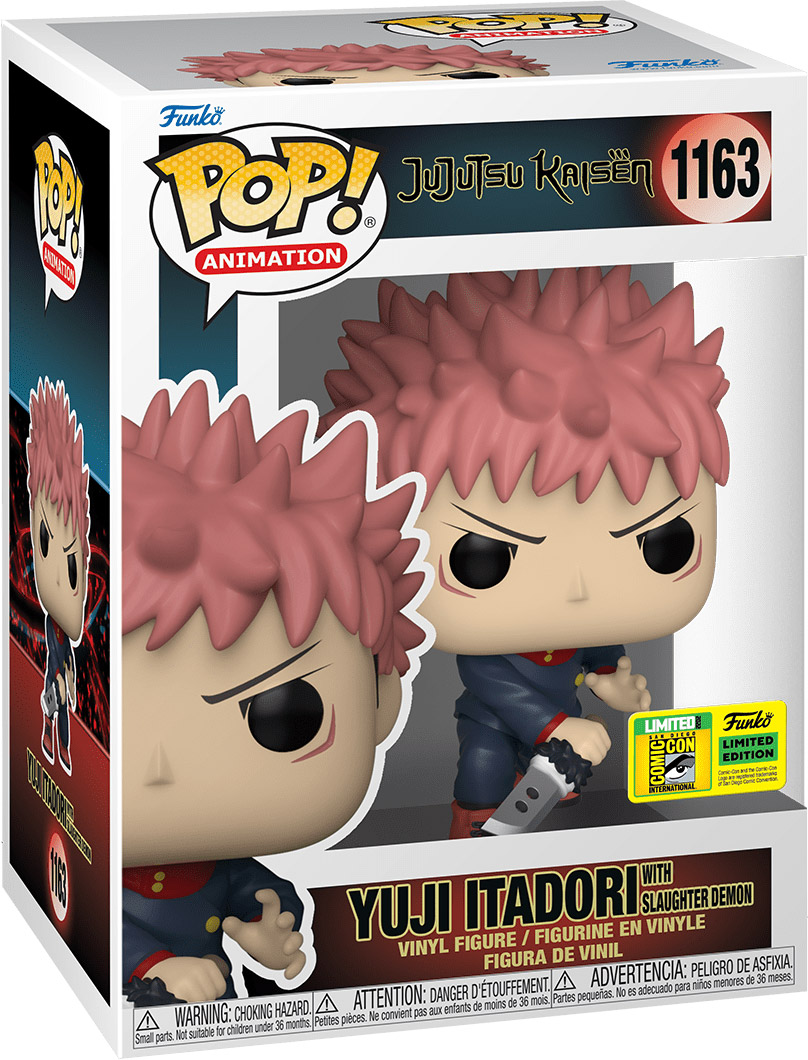 Figurine Pop Jujutsu Kaisen #1163 pas cher : Yuji Itadori avec Tozama