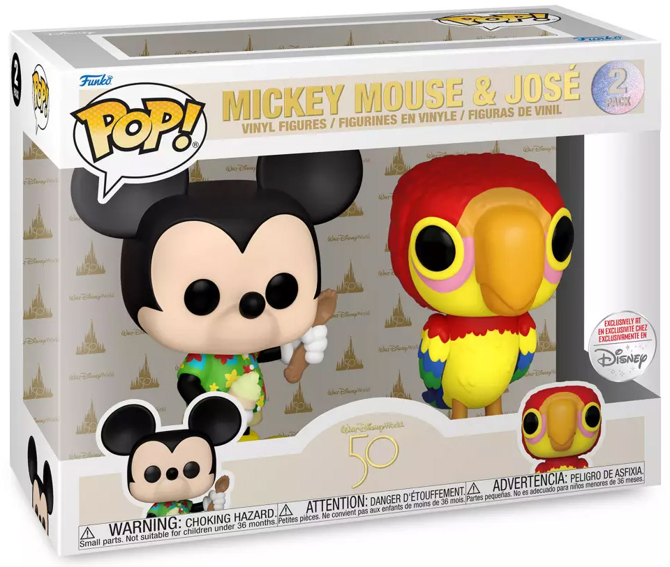 Figurine Pop Walt Disney World 50ème Anniversaire pas cher : Mickey ...