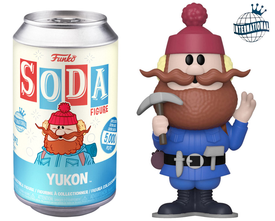 Figurine Soda Rudolphe le renne au nez rouge (1964) pas cher : Yukon ...