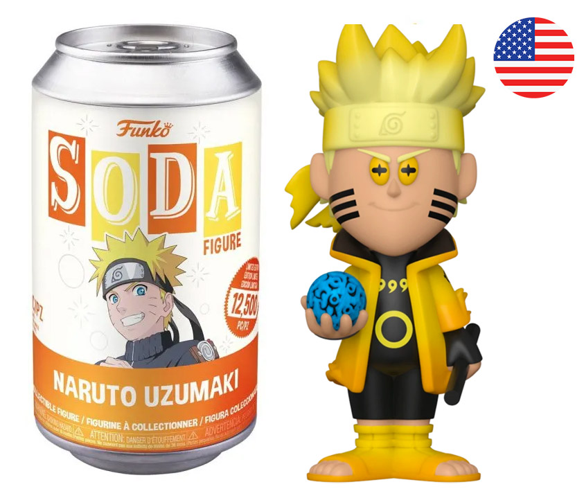 Figurine Soda Naruto pas cher : Naruto Uzumaki (Canette Orange)