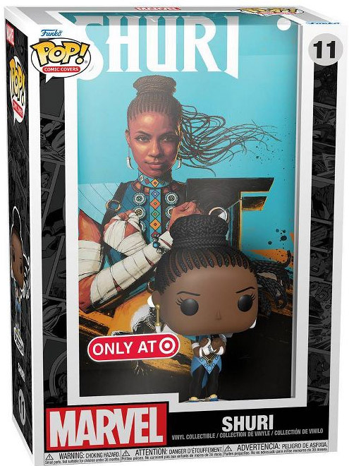 Figurine Pop Marvel Comics #11 pas cher : Shuri - Comic Cover