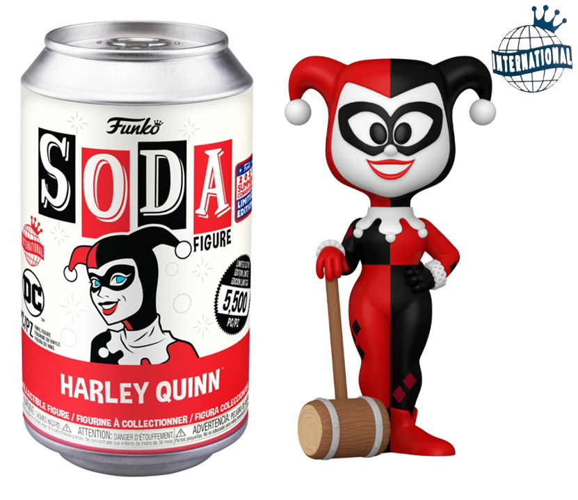 Figurine Soda DC Comics pas cher : Harley Quinn Harlequin (Canette Rouge)
