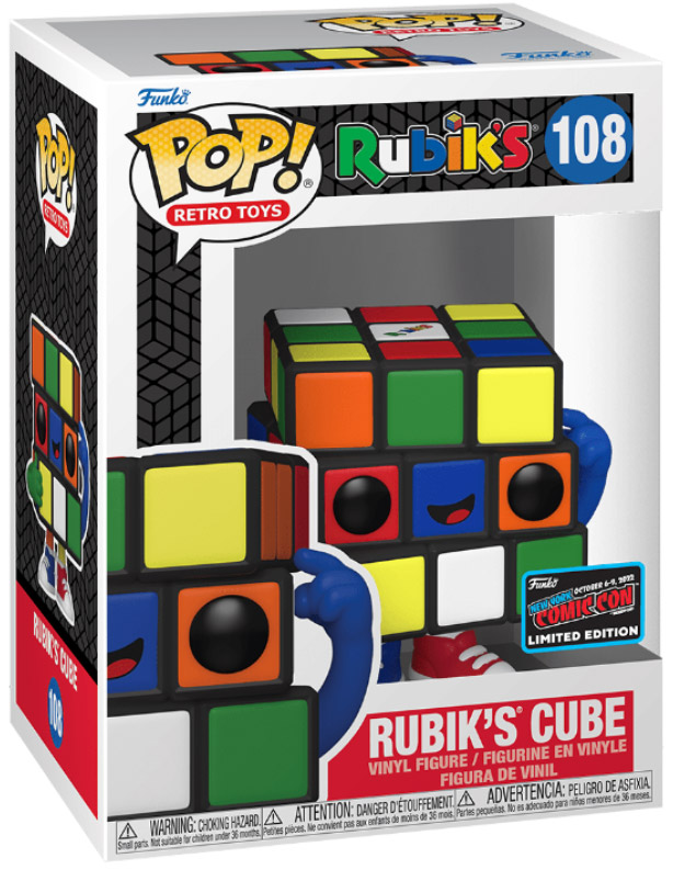 Figurine Pop Icônes de Pub #108 pas cher : Rubik's Cube
