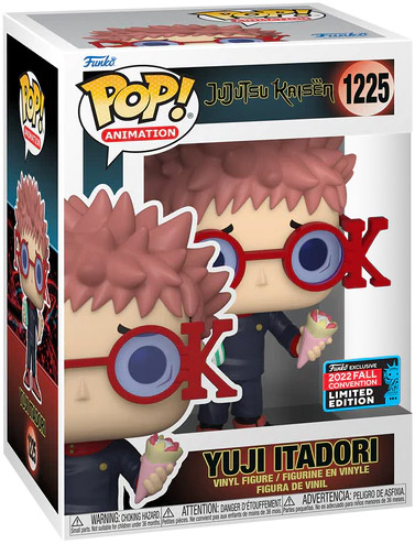 Figurine Pop Jujutsu Kaisen #1225 pas cher : Yuji Itadori