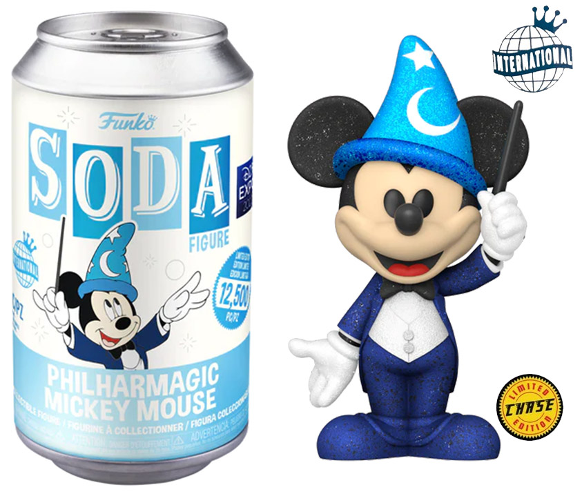 Figurine Soda Disney pas cher : Philharmagic Mickey Mouse ( Canette ...