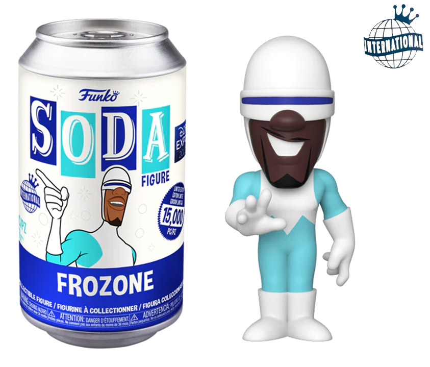 Figurine Soda Les Indestructibles [Disney] pas cher : Frozone (Canette ...