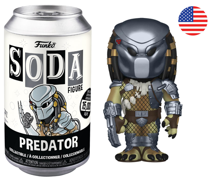 Figurine Soda The Predator pas cher : Predator (Canette Noire)