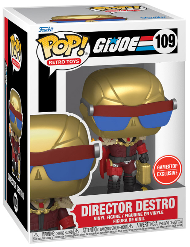 Figurine Pop Hasbro #109 pas cher : Destro (G.I.Joe)