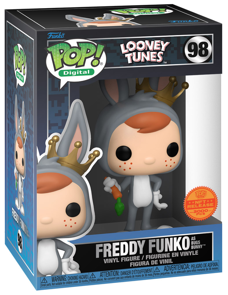 Figurine Pop Looney Tunes #98 pas cher : Freddy Funko en Bugs Bunny ...