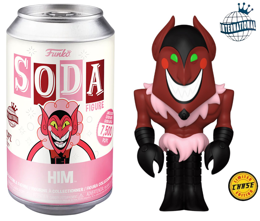 Figurine Soda Les Supers Nanas pas cher : Him (Canette Rose) [Chase]