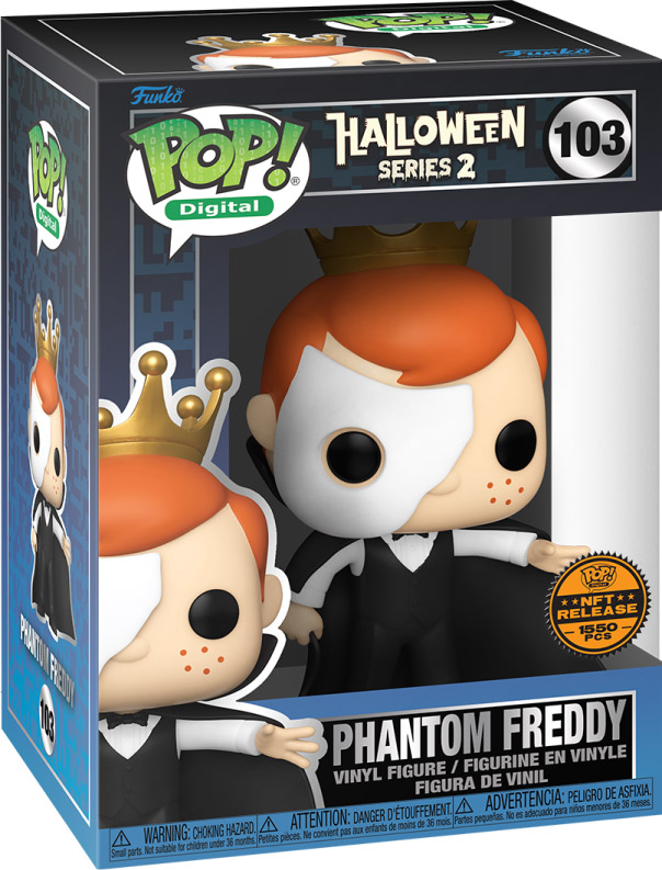 Figurine Pop Freddy Funko #103 pas cher : Phantom Freddy - Digital Pop