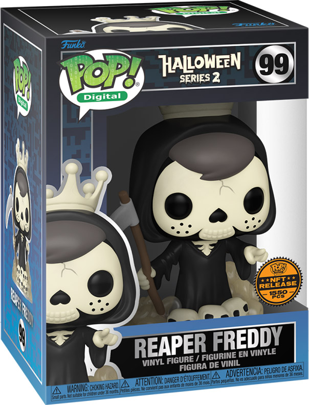 Figurine Pop Freddy Funko #99 pas cher : Freddy le Faucheur - Digital Pop