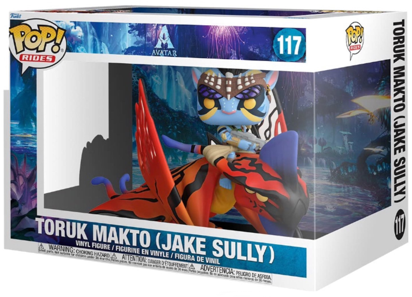 Figurine Pop Avatar (Film) #117 pas cher : Toruk Makto avec Jake