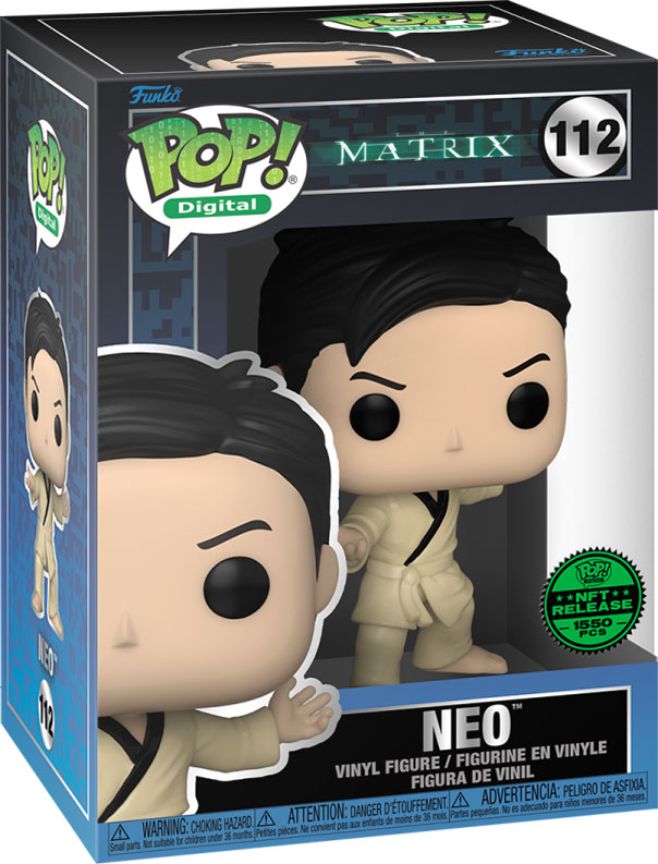 Figurine Pop Matrix #112 pas cher : Neo - Digital Pop