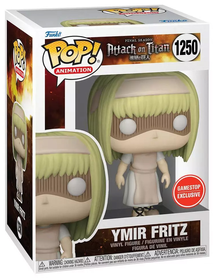 Figurine Pop L'Attaque des Titans (SNK) #1250 pas cher : Ymir Fritz