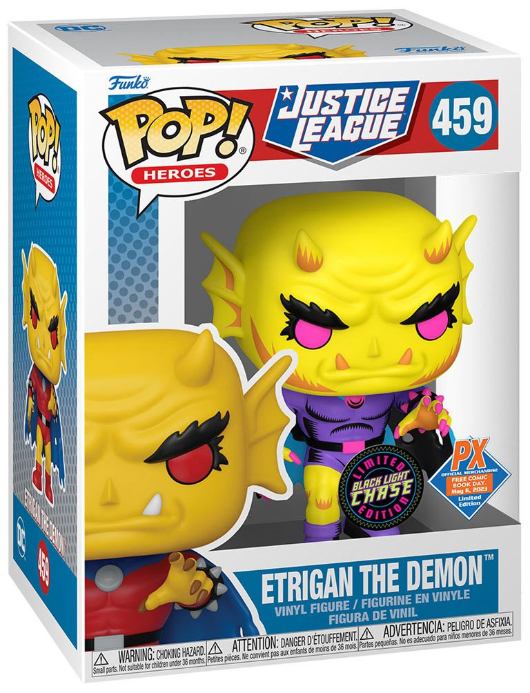 Figurine Pop Justice League [DC] #459 pas cher : Etrigan le Démon [Chase]