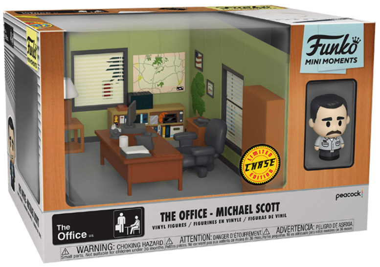 Figurine Mini Moments The Office pas cher : Michael Scott [Chase]