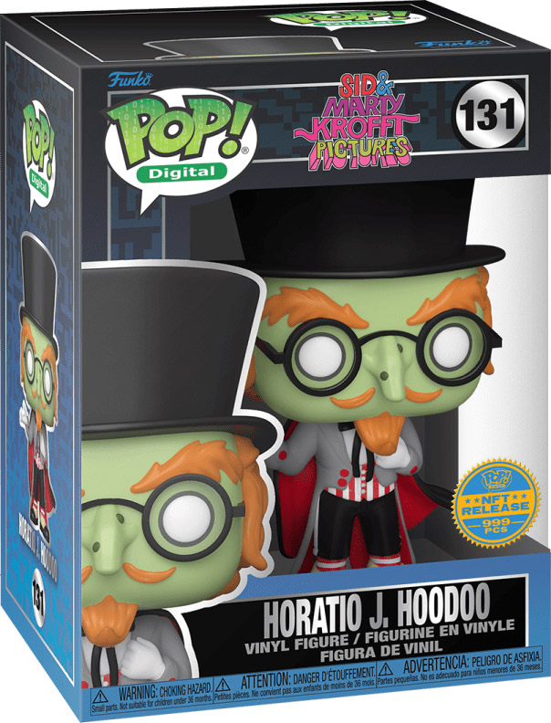 Figurine Pop H.R. Pufnstuf #131 pas cher : Horatio J.Hoodoo - Digital Pop