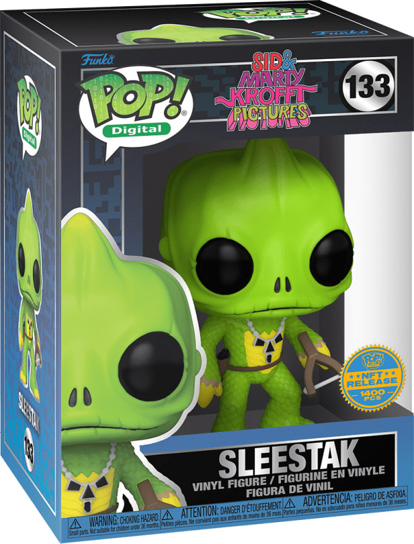 Figurine Pop H.R. Pufnstuf #133 pas cher : Sleestak - Digital Pop