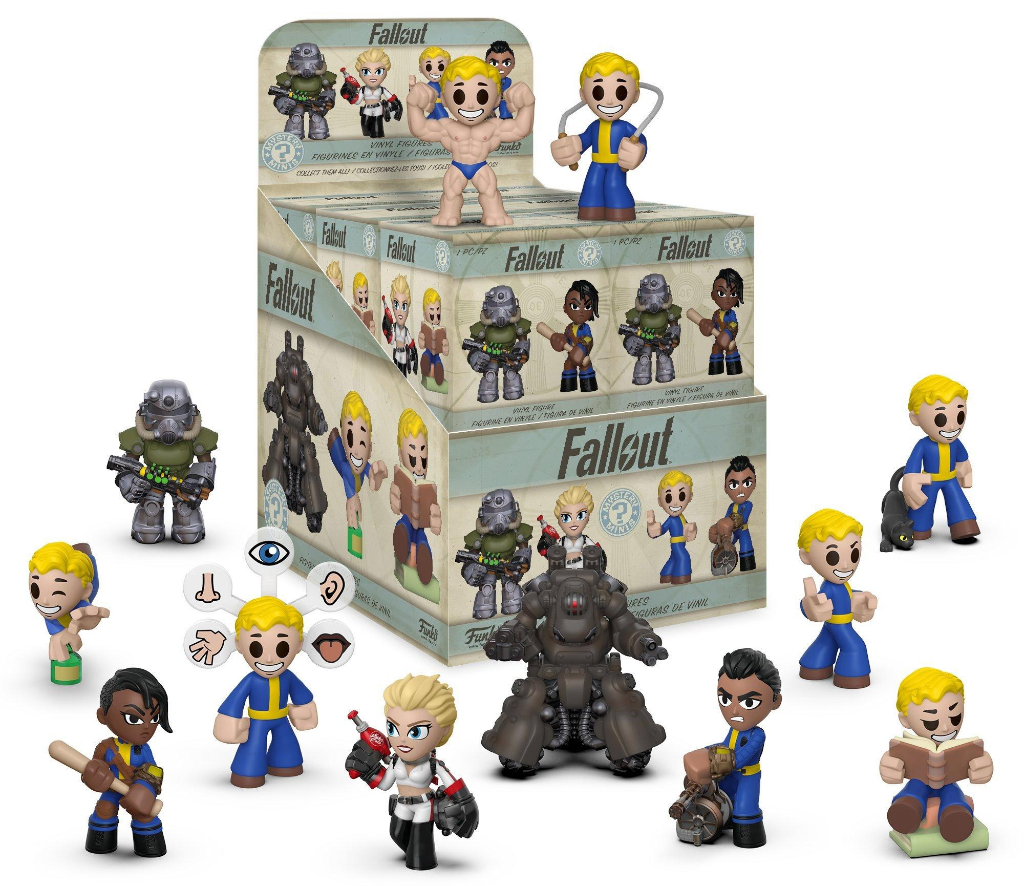 Figurine Mystery Minis Fallout pas cher : Fallout Série 2 - 12 Figurines